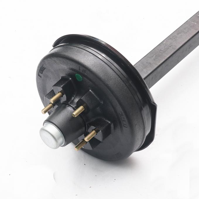 OEM ODM Hot Dip Galvanised Trailer Drop Axles 1200Kg To 2000Kg